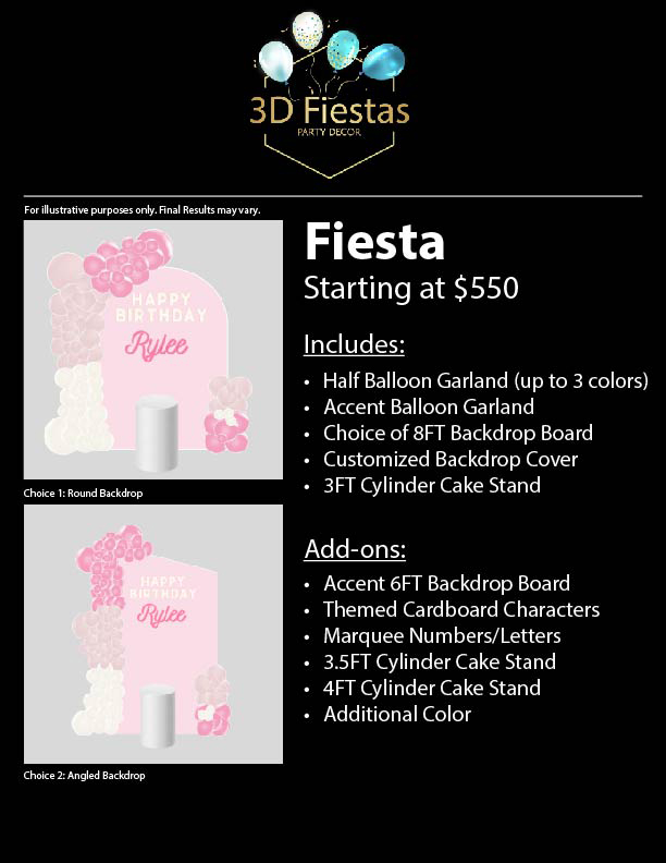 Packages - 3D Fiestas